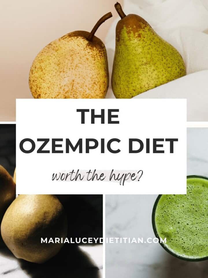 Ozempic Diet Plan PDF & Guide From a Registered Dietitian — Maria Lucey ...