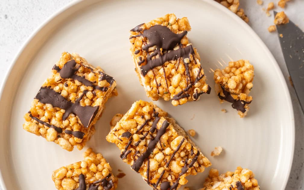 Easy Soy Protein Crisp Bars (No-Bake, High Protein) — Maria Lucey Dietitian