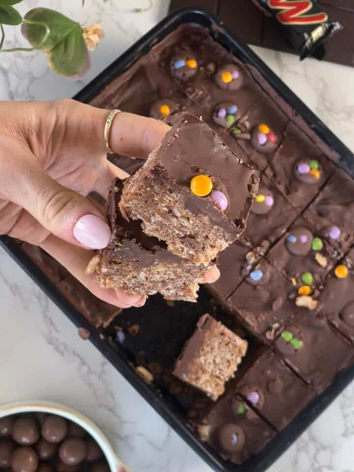 The Ultimate Mars Bar Crispy Cake Recipe — Maria Lucey Dietitian