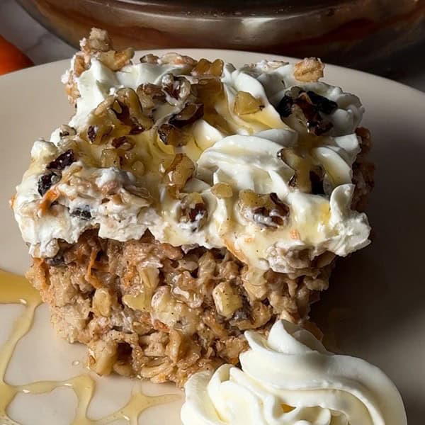 Healthy Blended Baked Oats Recipe - Dietitian Approved Cake For ...