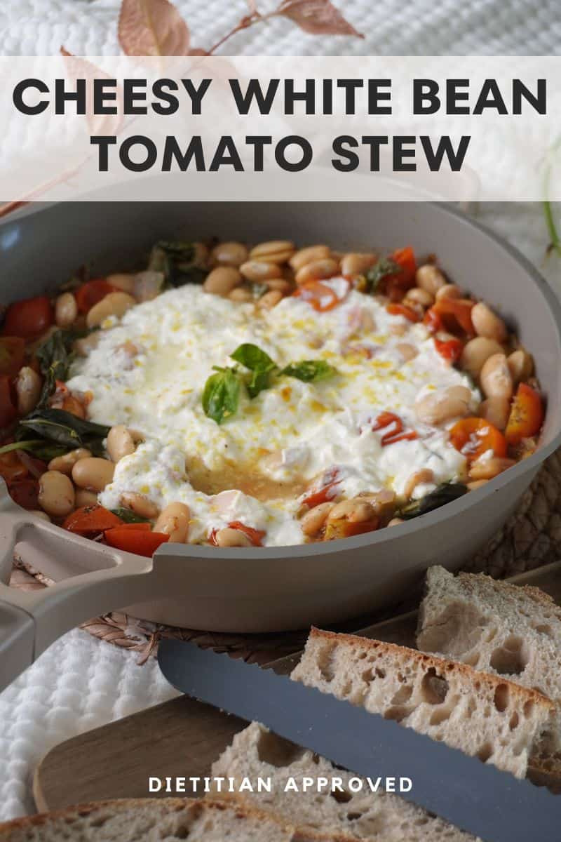 Cheesy White Bean Tomato Bake — Maria Lucey Dietitian