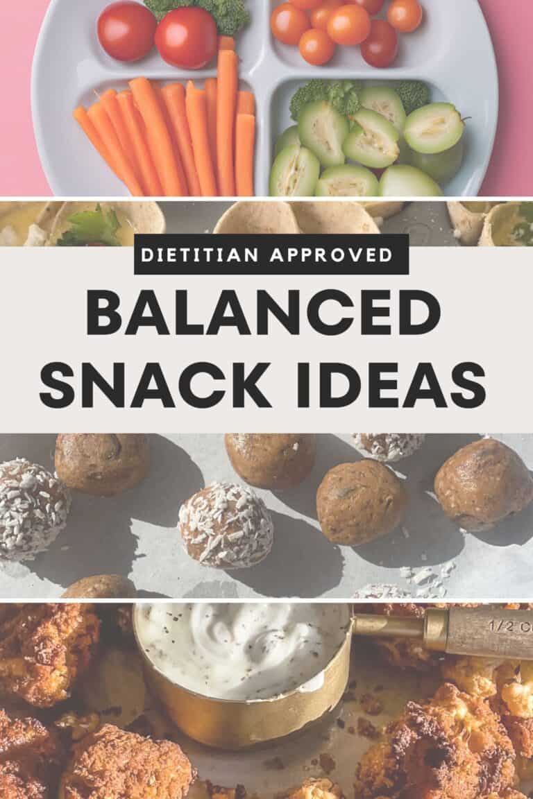 How To Build Healthy Snacks (and Balanced Snack Ideas From A Dietitian ...