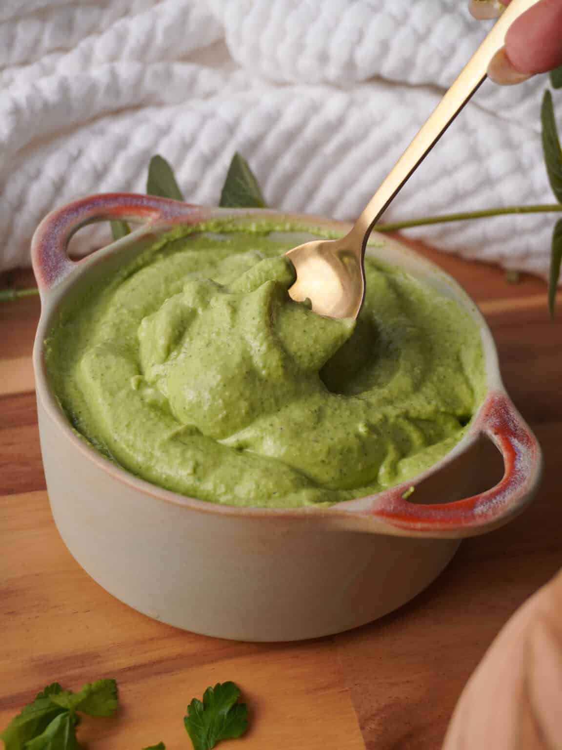 Easy Green Goddess Avocado Dressing — Maria Lucey Dietitian