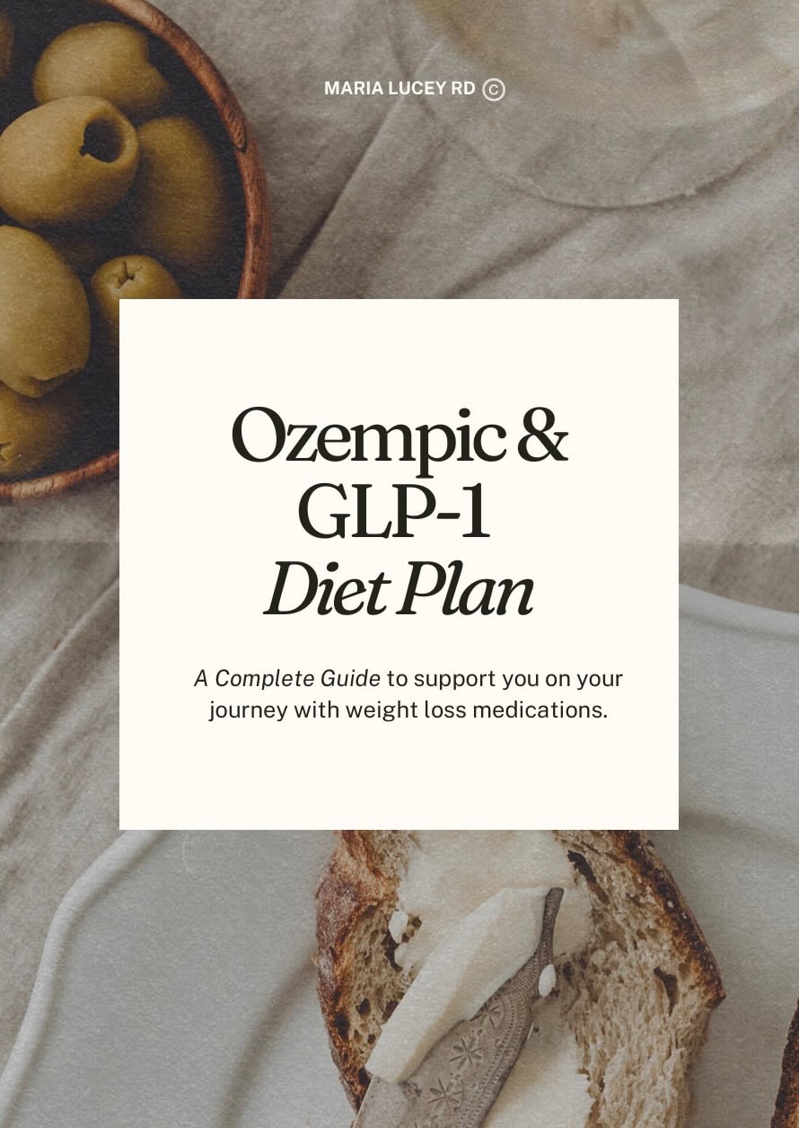 Semaglutide Diet Plan PDF - From An Expert Dietitian — Maria Lucey ...