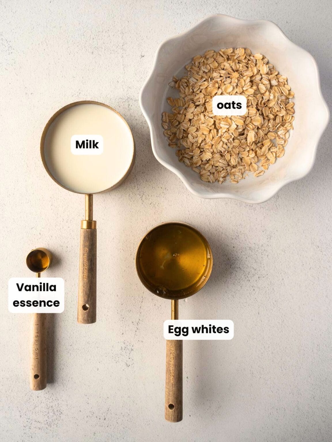 High Protein Oatmeal Recipe (No Protein Powder Needed) — Maria Lucey ...